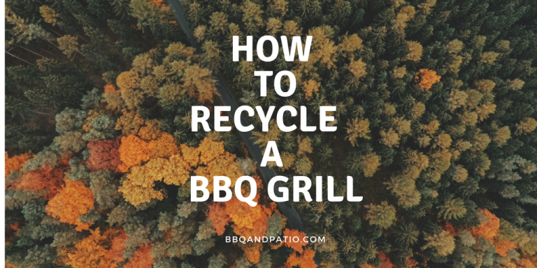 how to recycle a bbq grill - BBQ & PATIO